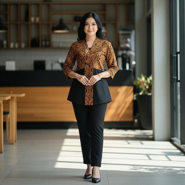 9 Model Atasan Batik Wanita Cocok untuk Acara Formal dan Informal ...