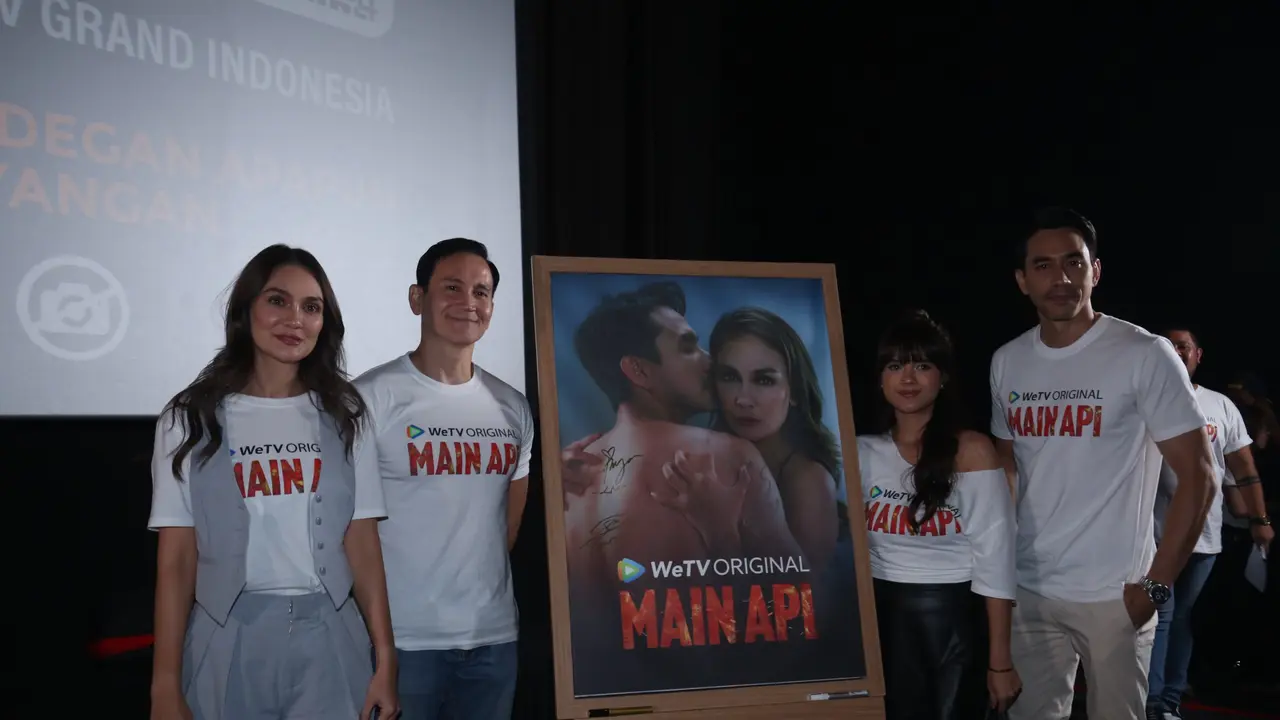 Luna Maya dan Darius Sinathrya Jalani Adegan Dewasa dalam Serial Main Api, Sepakati Hal-Hal yang ...