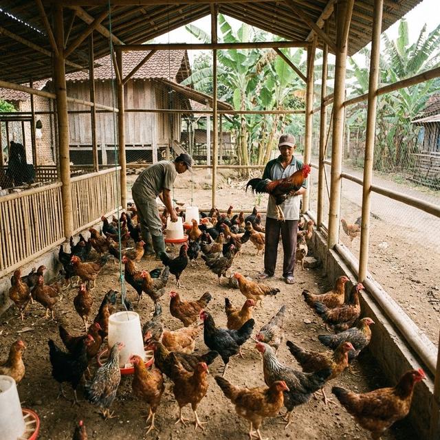 10 Tips Ternak Ayam dengan Maggot di Lahan Sempit agar Hemat Pakan dan ...