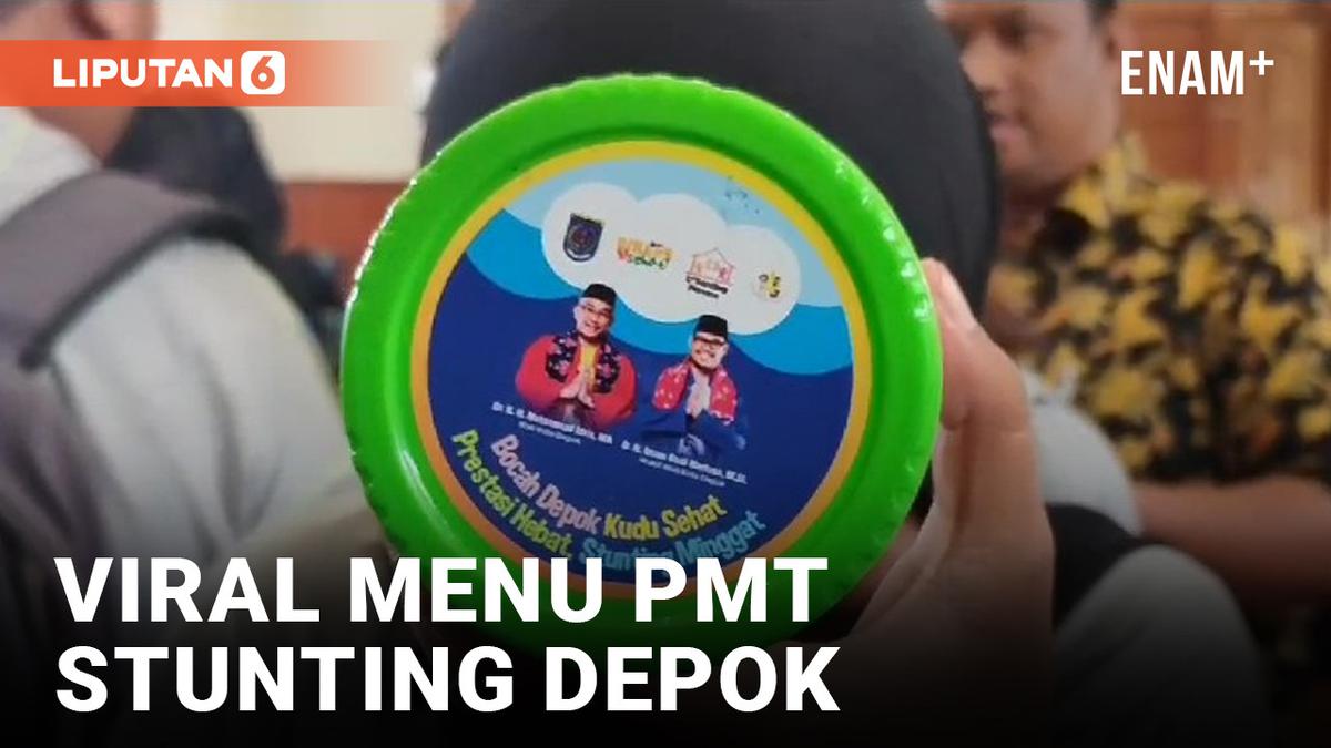 VIDEO: Dinkes Depok Copot Vendor Menu PMT Stunting yang Viral