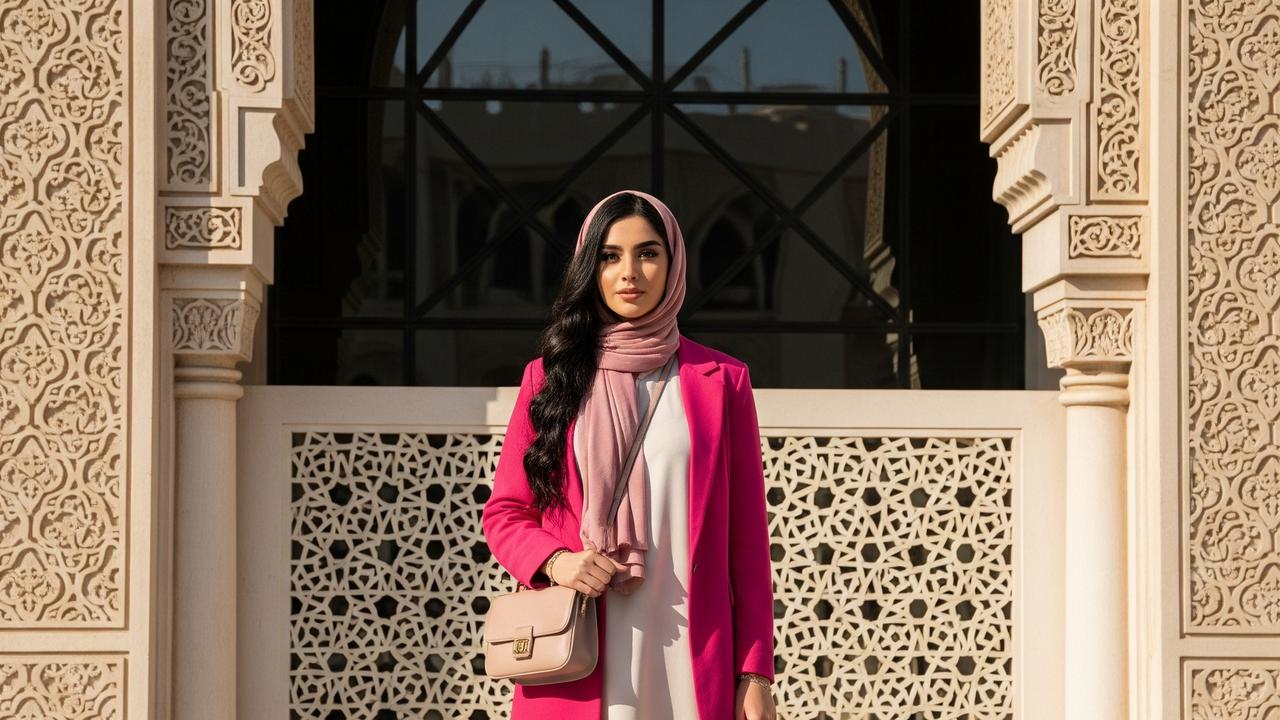 7 Model Blazer dan Dress Putih, Paduan Modern Hijaber untuk Acara Semi ...