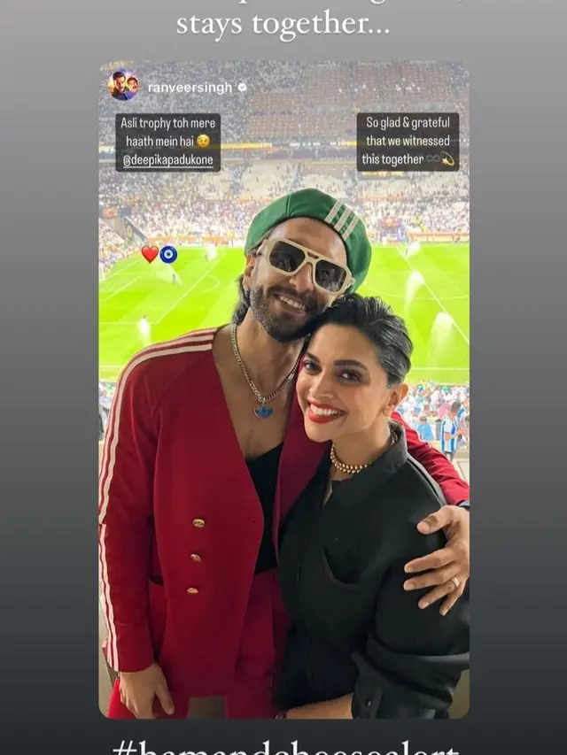 6 Momen Deepika Padukone Bawa Trofi Piala Dunia 2022 Bareng Iker Casillas, Ranveer Singh Ungkap ...