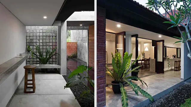 Arsitektur Rumah Minimalis Berdinding Rooster, Jaga Privasi yang ...