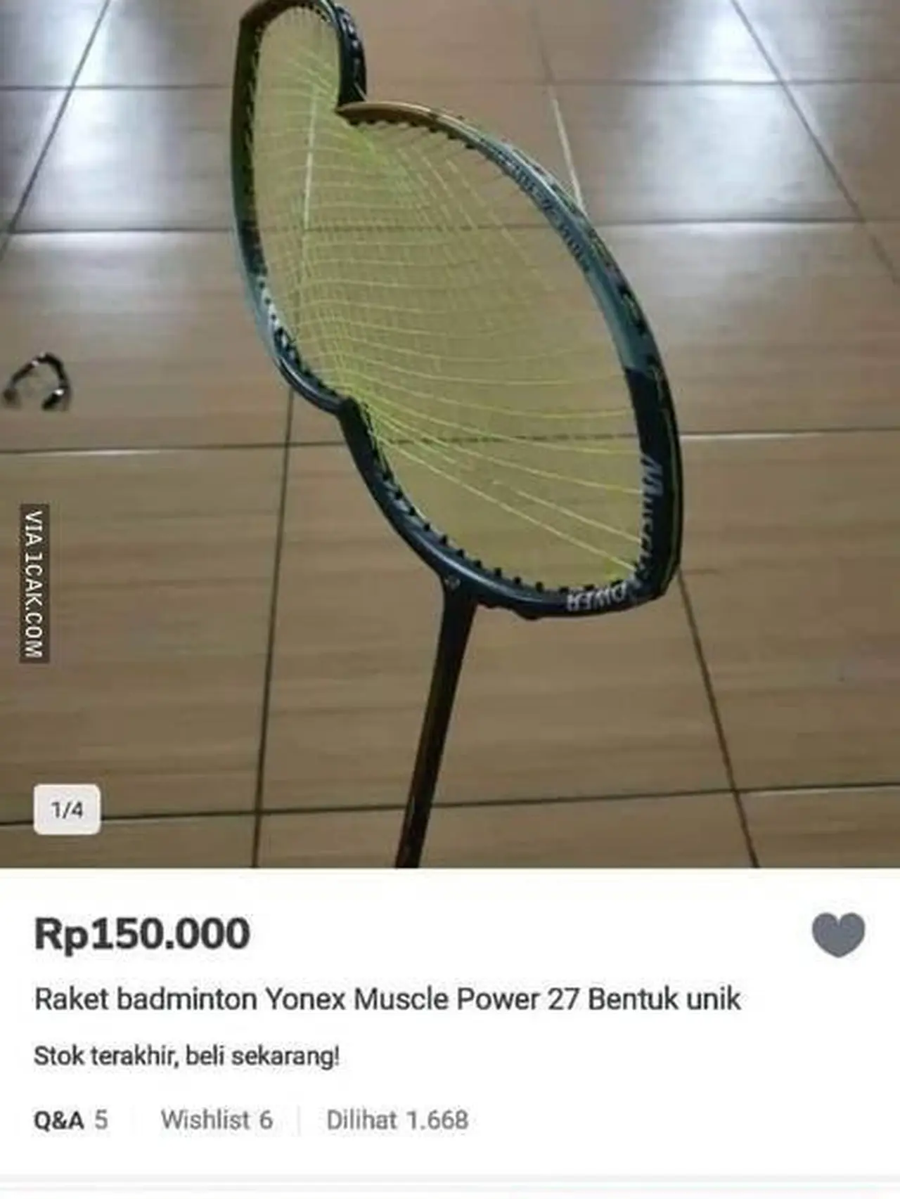 6 Raket Bulu Tangkis Low Budget Ini Bikin Ngakak - Hot Liputan6.com