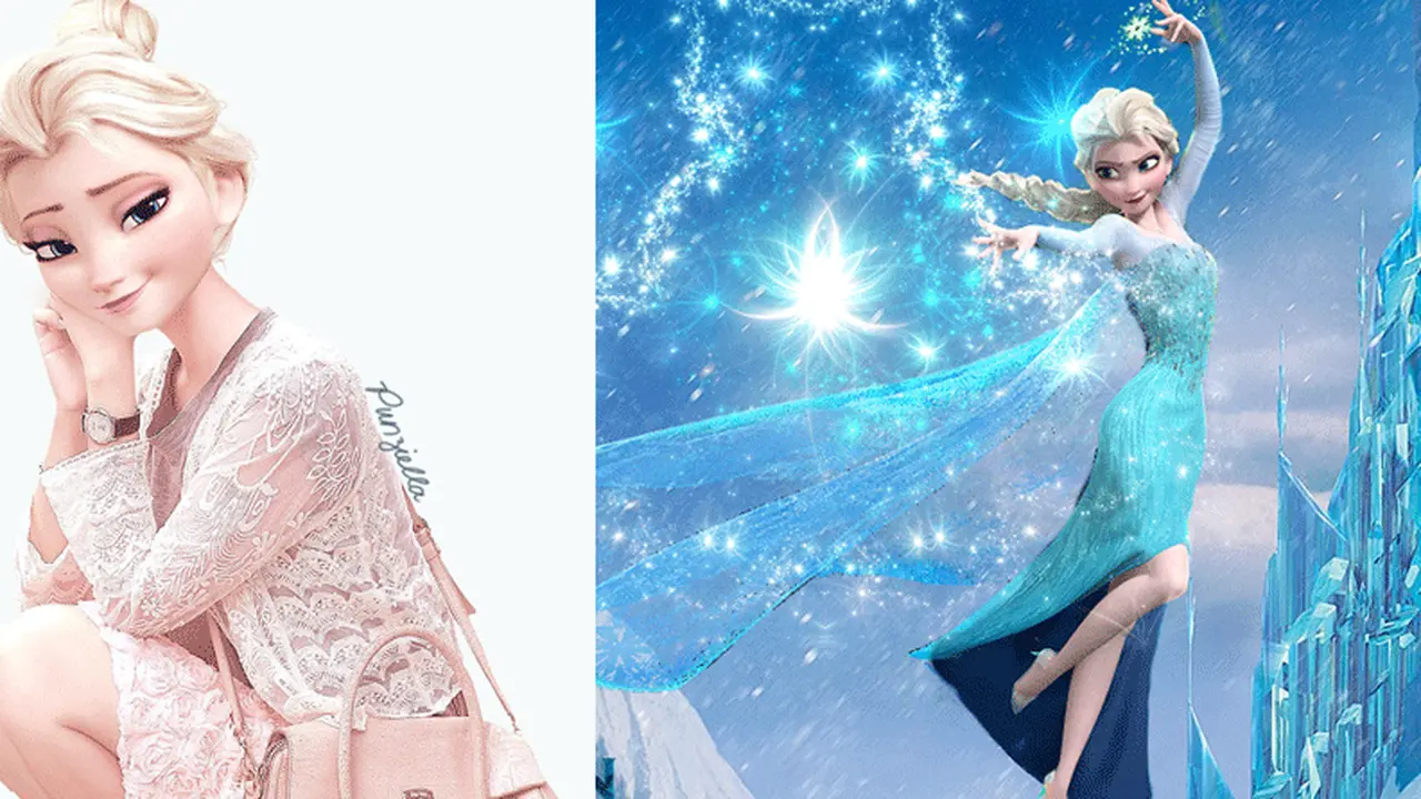 Bila Tokoh Kartun Kerajaan Berdandan Masa Kini - ShowBiz Liputan6.com