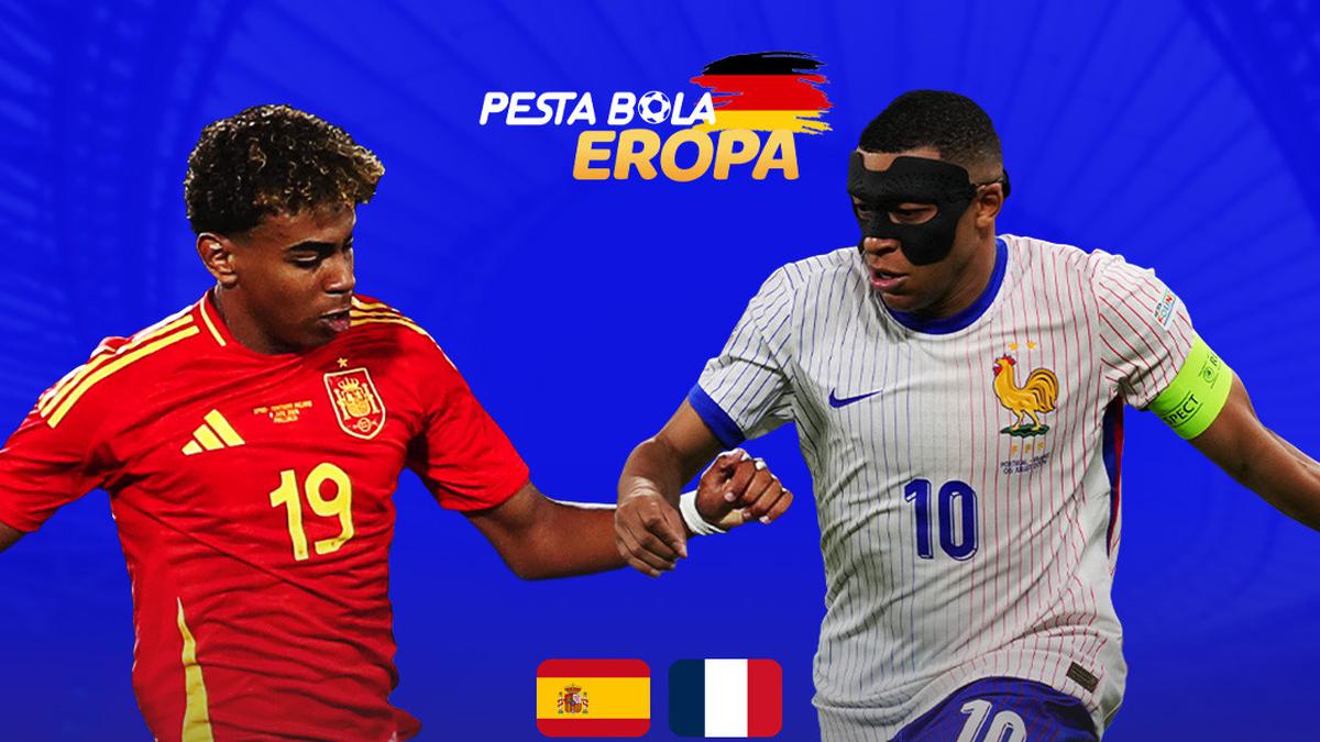 Semifinal Euro 2024: Adu Mahal Timnas Spanyol vs Prancis