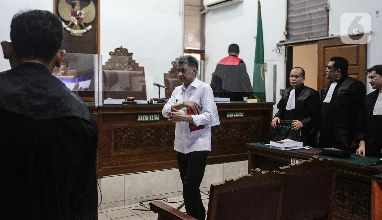 Hendra Kurniawan Dituntut 3 Tahun Penjara di Kasus Obstruction of Justice - Foto Liputan6.com