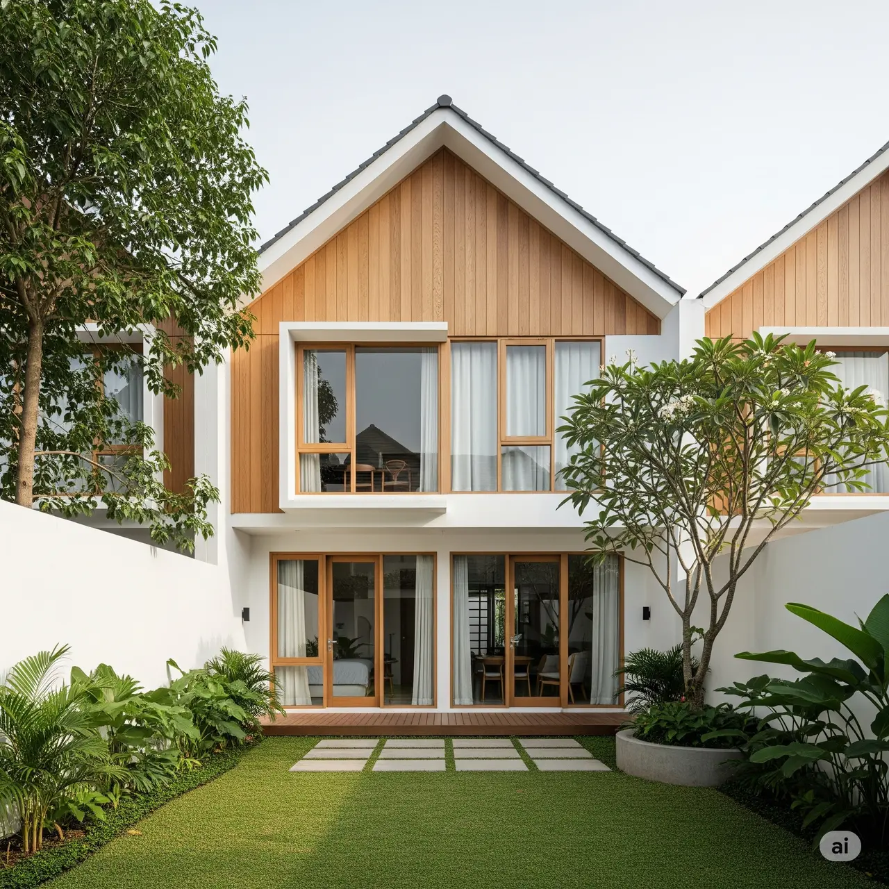 7 Contoh Rumah Tingkat Belakang, Menarik dan Bisa Jadi Referensi Hunian ...