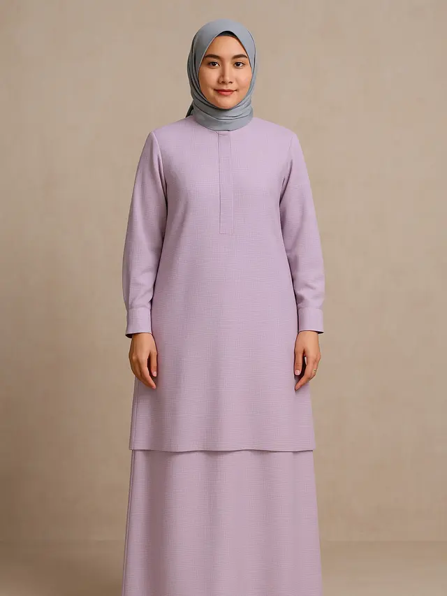 7 Rekomendasi Gamis Hijab Ungu untuk Pesta hingga Kondangan, Beri Kesan ...