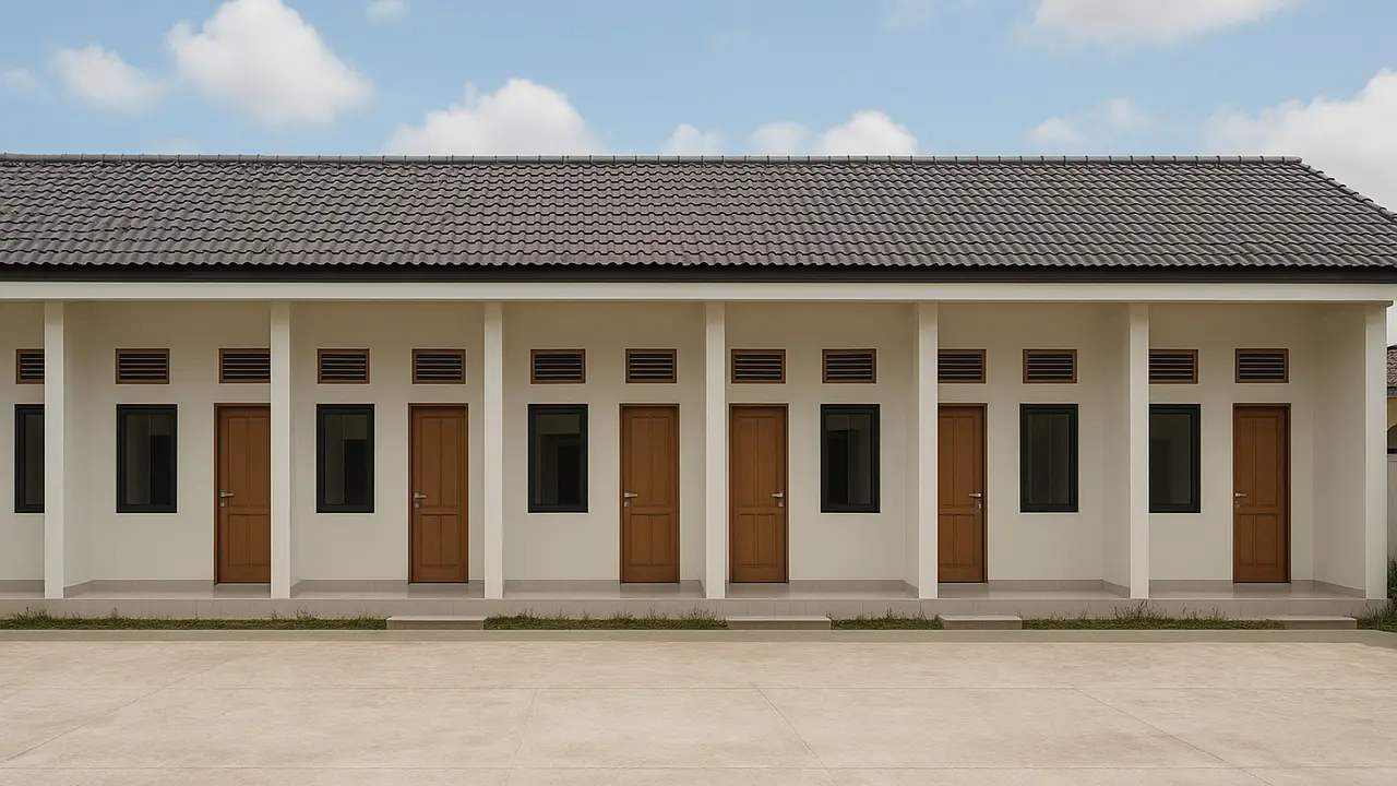 5 Inspirasi Model Rumah Kos yang Nyaman Meski Sederhana - Hot Liputan6.com