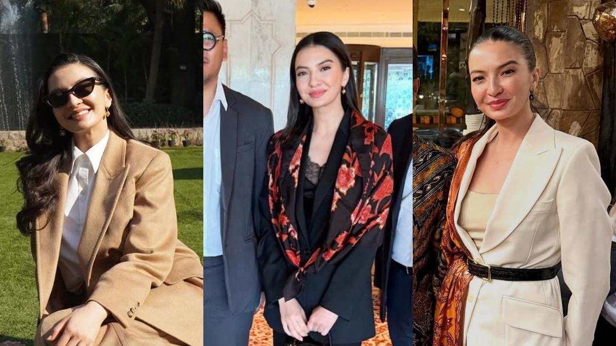 8 Tampilan Versatile Outfit Kerja Raline Shah di Mumbai, Kenakan Wastra ...