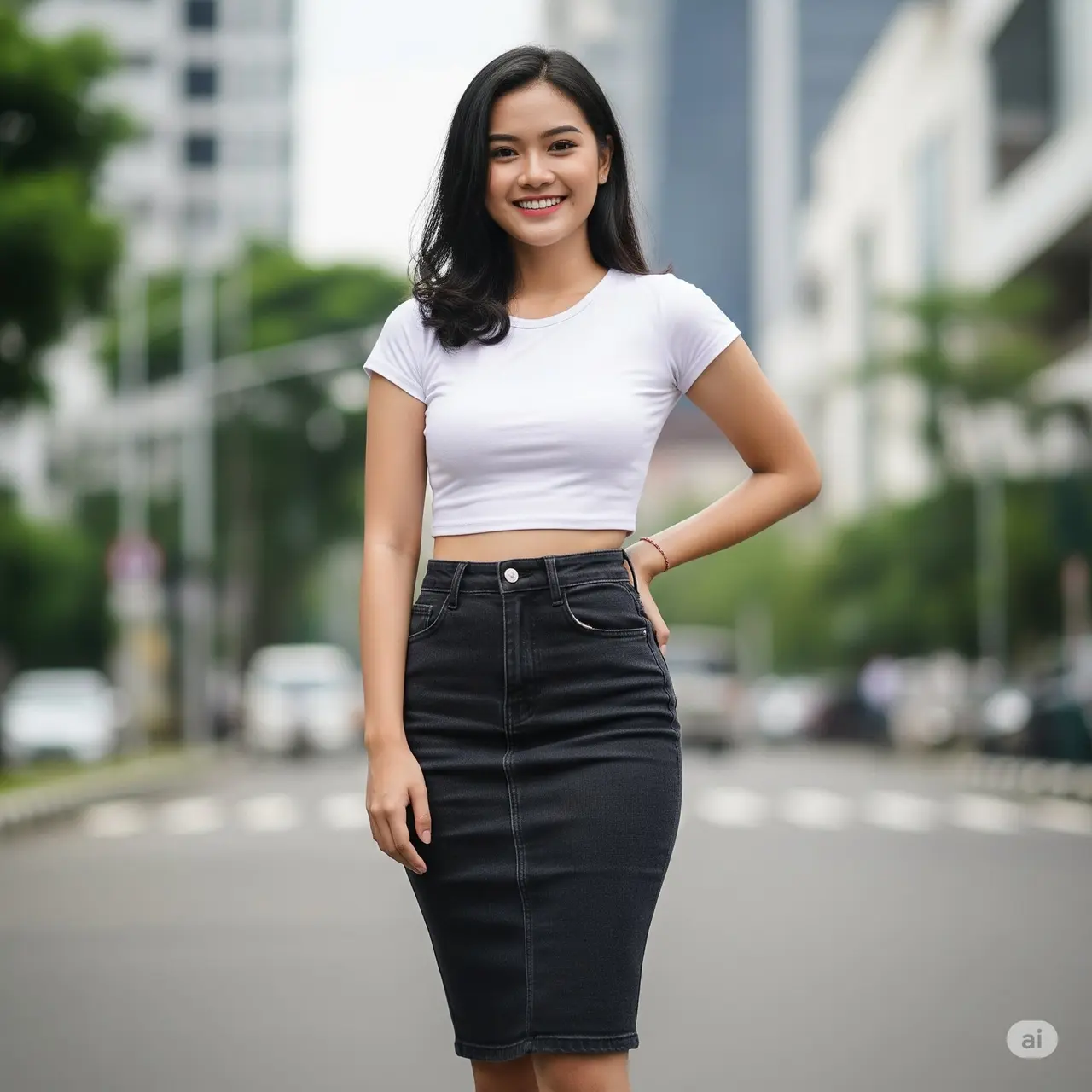 13 Model Rok Span Terbaru 2025, Tampil Menawan & Langsing dengan Siluet ...