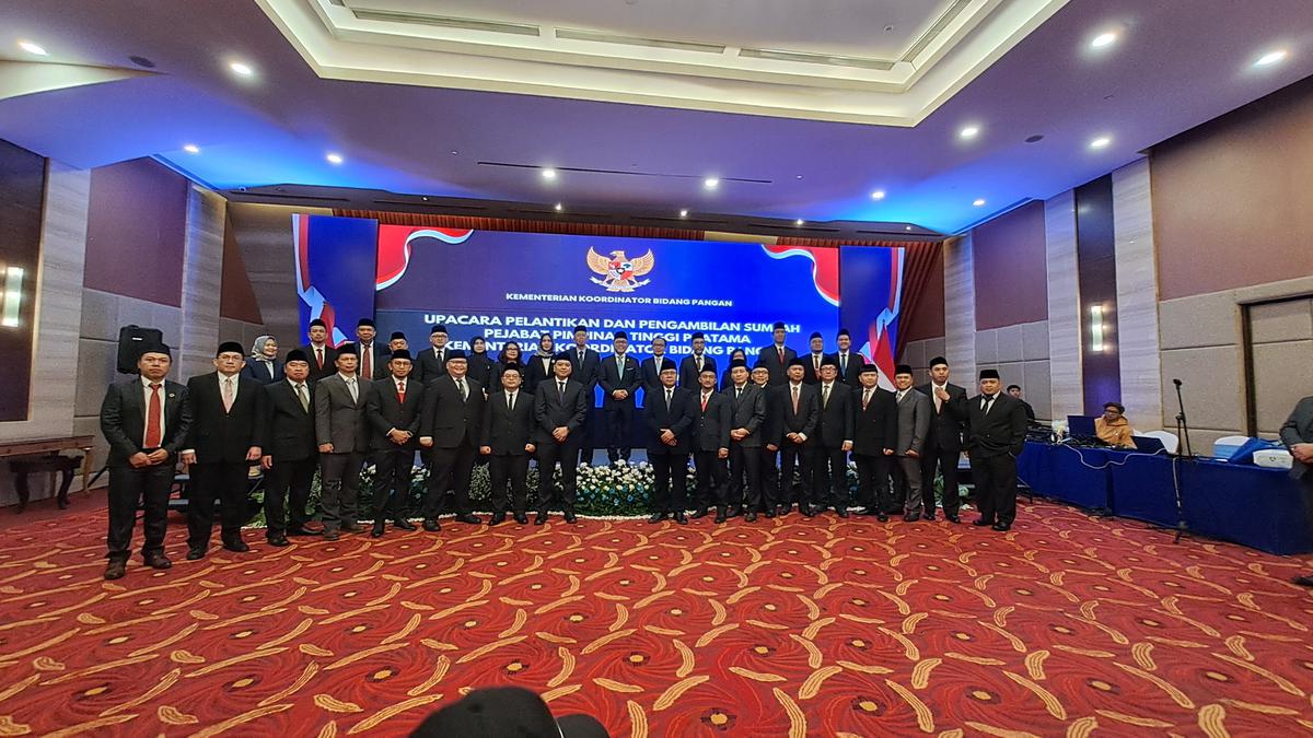 Lantik 29 Pejabat Kemenko Pangan, Menko Zulkifli Hasan Ingatkan ...