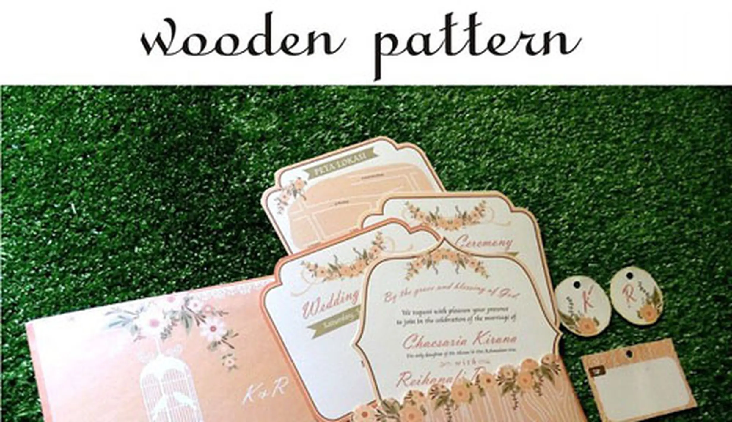 10 Desain Undangan Pernikahan Romantis dan Sederhana - Photo Fimela.com