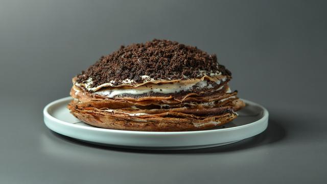 Resep Mille Crepes Oreo - Food Fimela.com