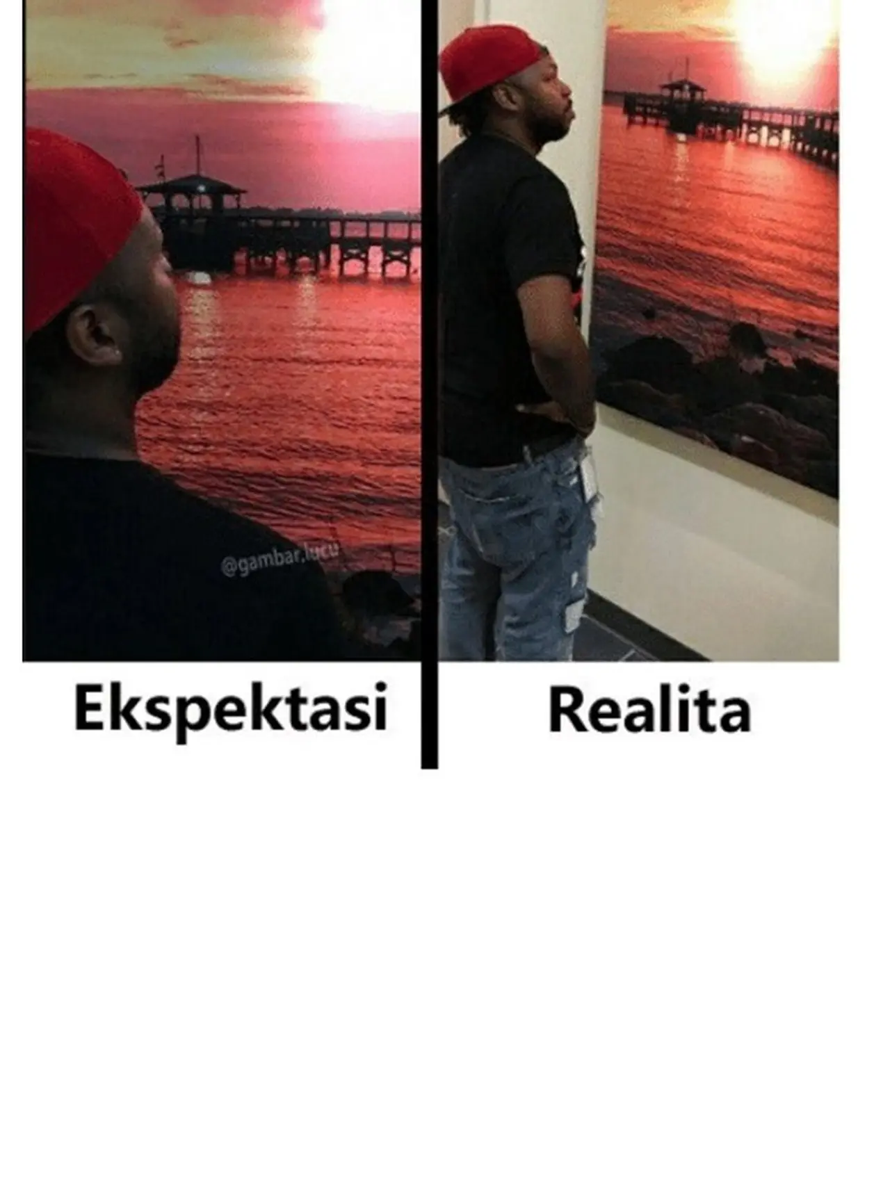 7 Potret Ekspektasi vs Realita saat Liburan Ini Bikin Senyum Tipis ...