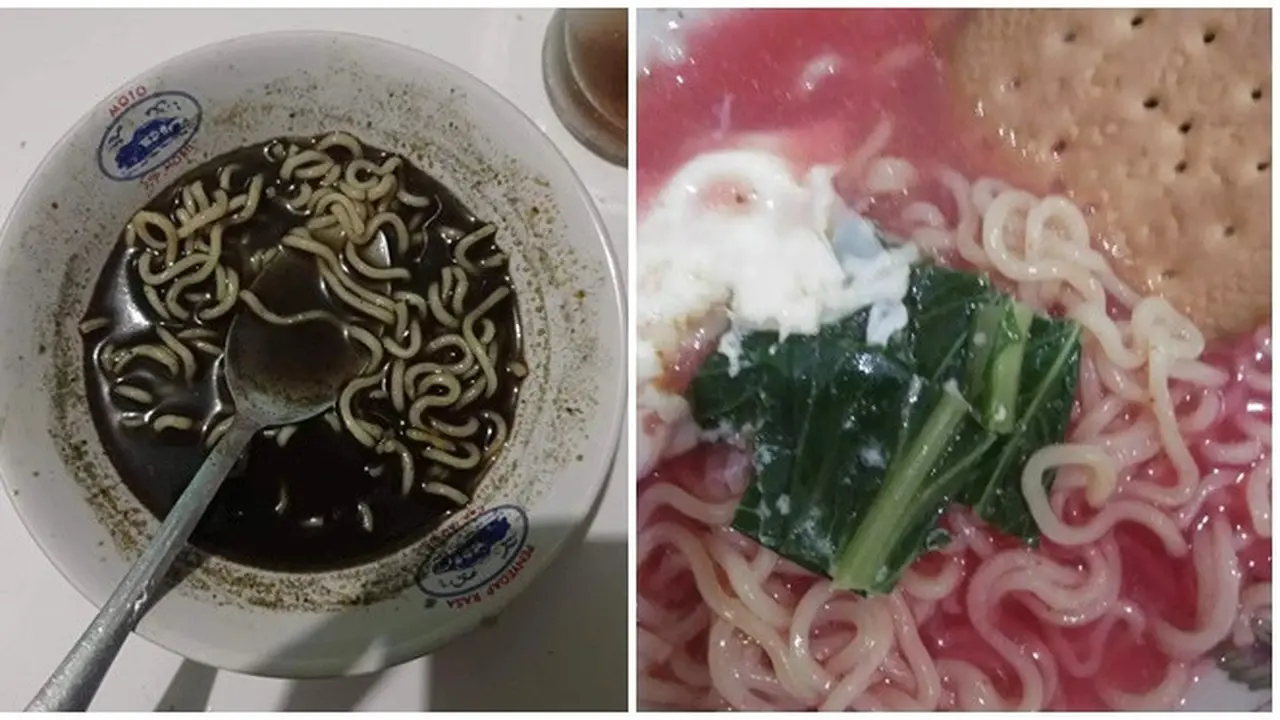 6 Potret Warna Kuah Mi Nyeleneh Ini Bikin Heran, Bikin Geleng Kepala ...