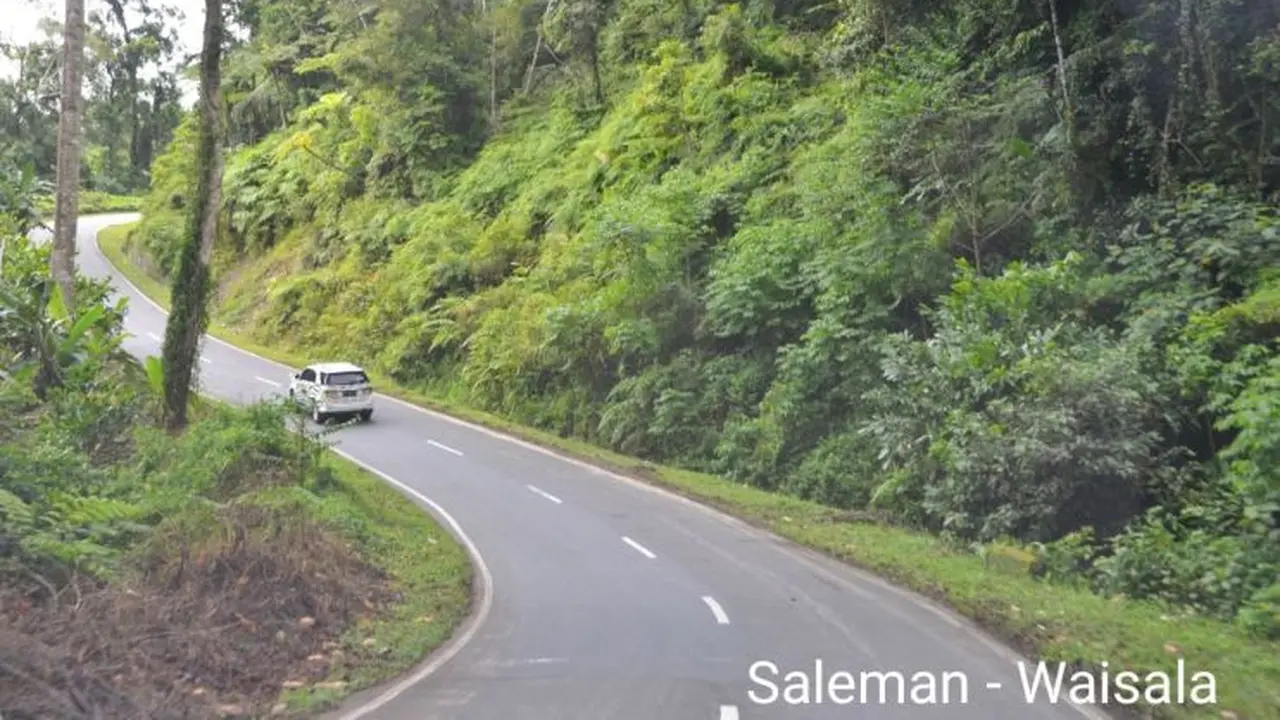 Tersambung 640 Km, Tengok Pesona Jalan di Pulau Seram