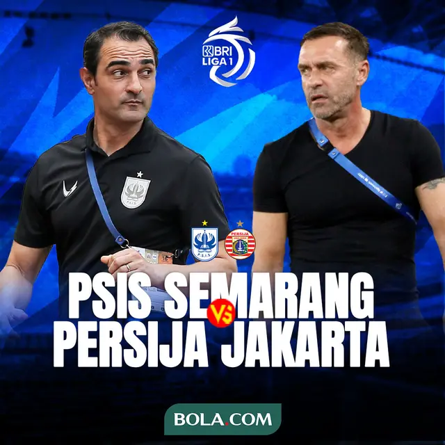 Link Live Streaming BRI Liga 1 di Vidio: PSIS Vs Persija - Indonesia Bola.com