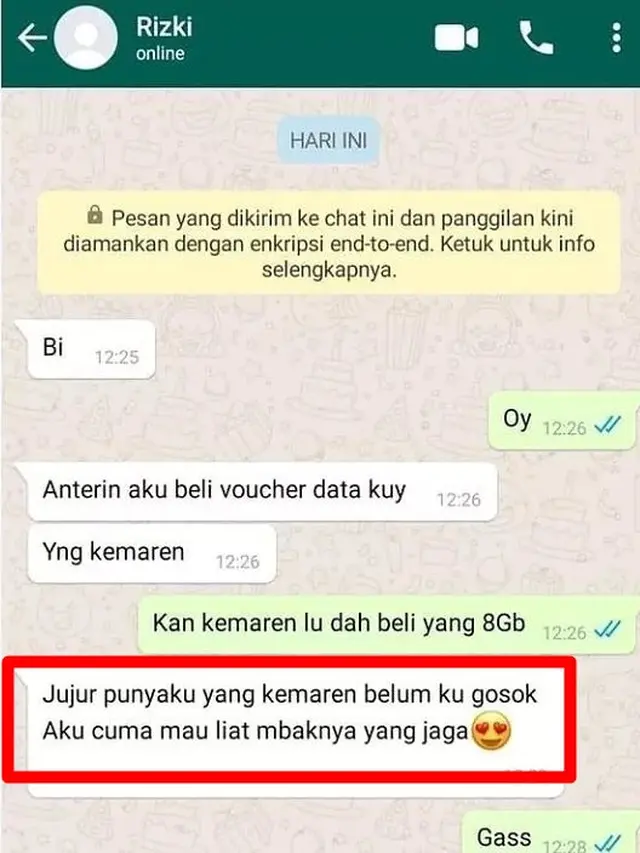 6 Chat Modus ke Teman Sendiri Ini Bikin Baper Sekaligus Nyesek - Hot Liputan6.com