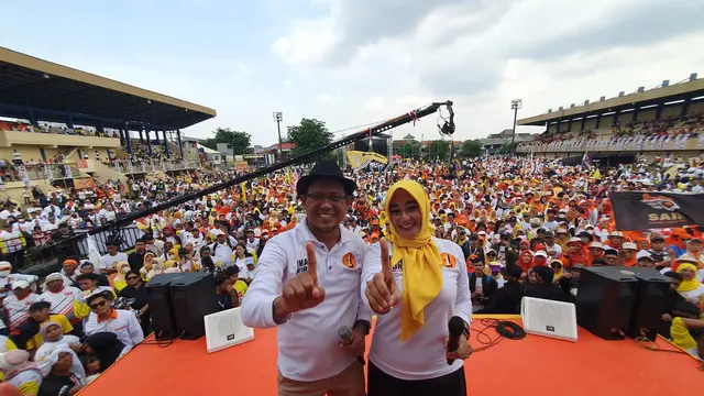 Kampanye Akbar Pilkada Depok, Imam-Ririn Sosialisasikan Sejumlah ...