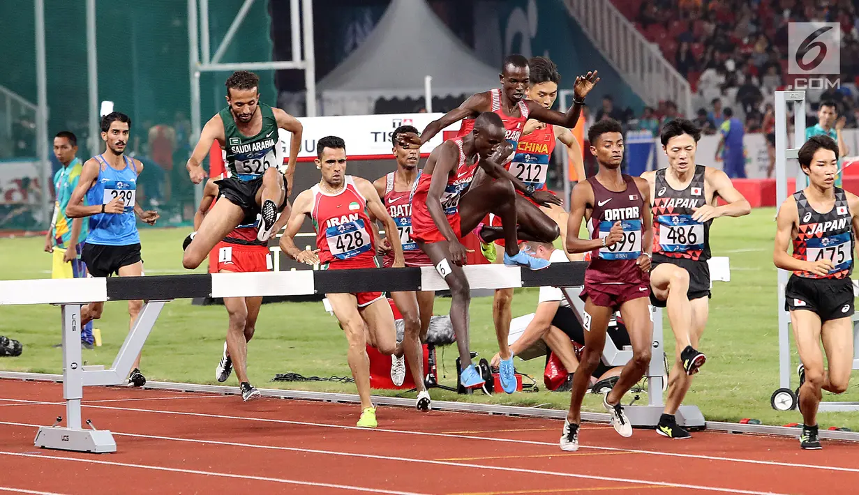 FOTO: Dua Pelari Putra Indonesia Gagal Meraih Medali di Lari 3000 meter ...