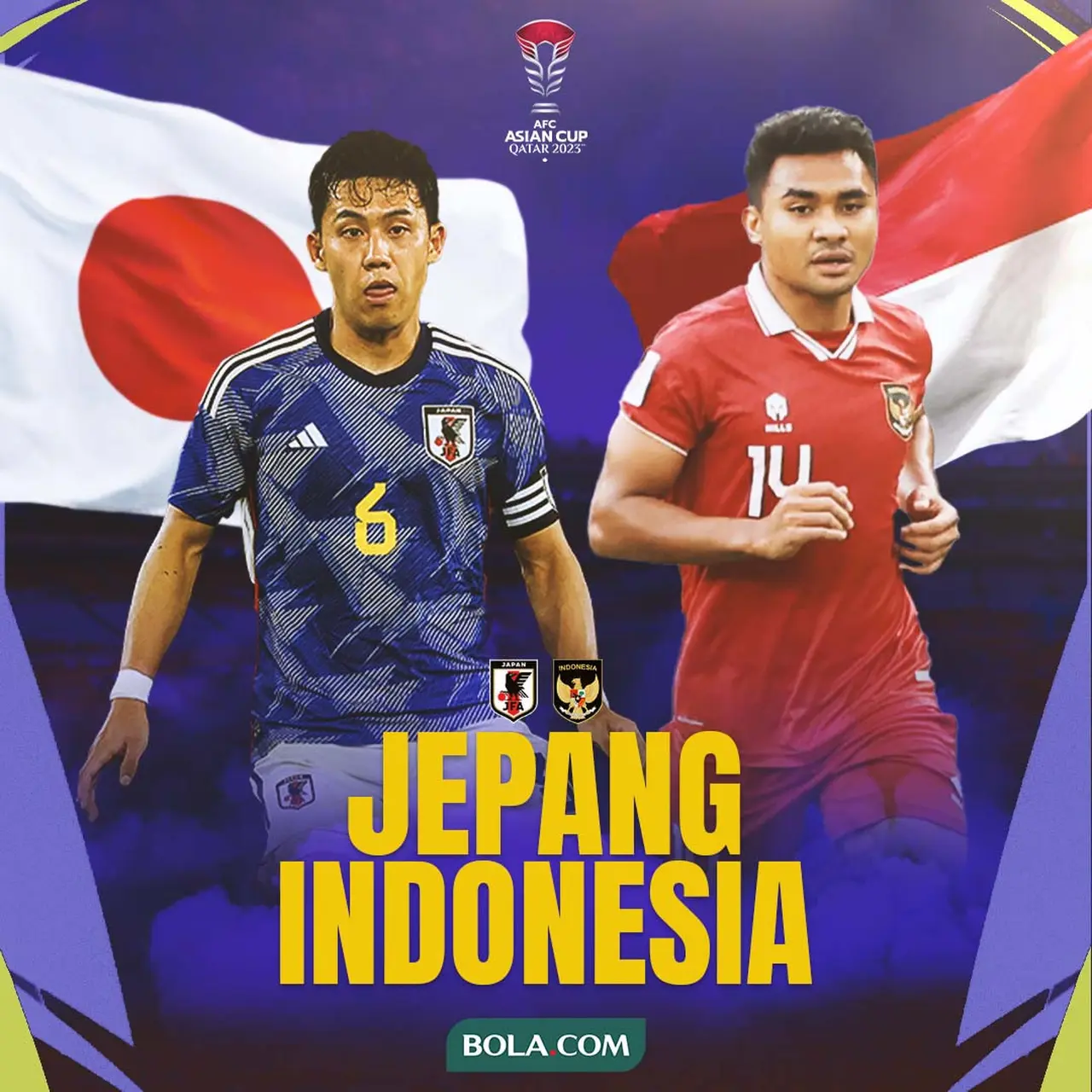 Perang Kapten Jepang Vs Timnas Indonesia di Panggung Piala Asia 2023: Jangan Takut! - Indonesia ...