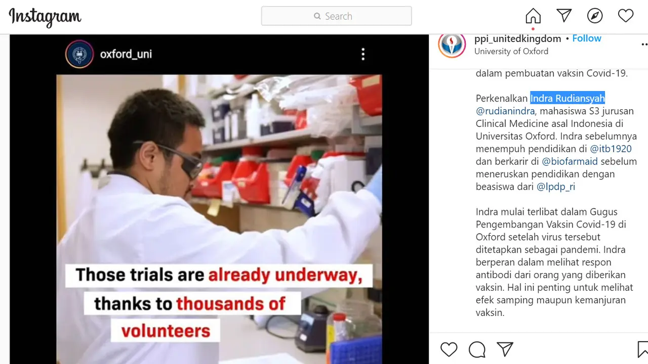 Mengenal Indra Rudiansyah, Pemuda Indonesia yang Terlibat dalam ...