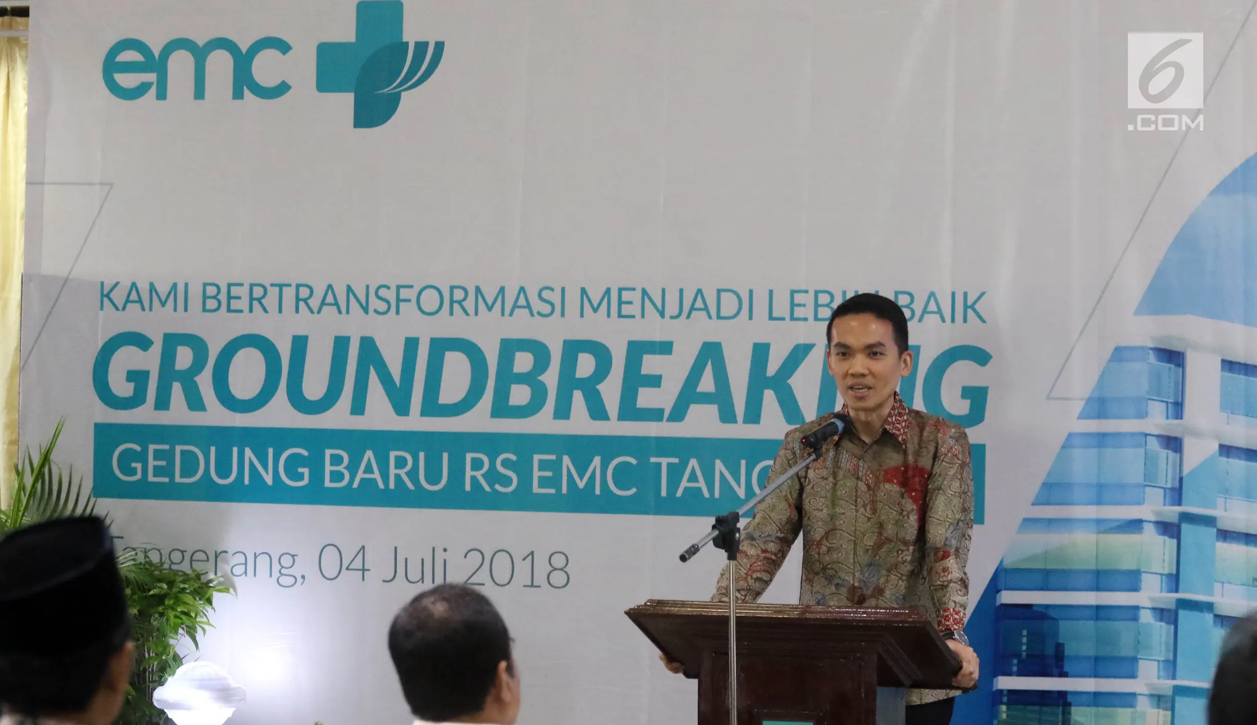 FOTO: Resmi, Groundbreaking Gedung Baru RS EMC Tangerang - Foto ...