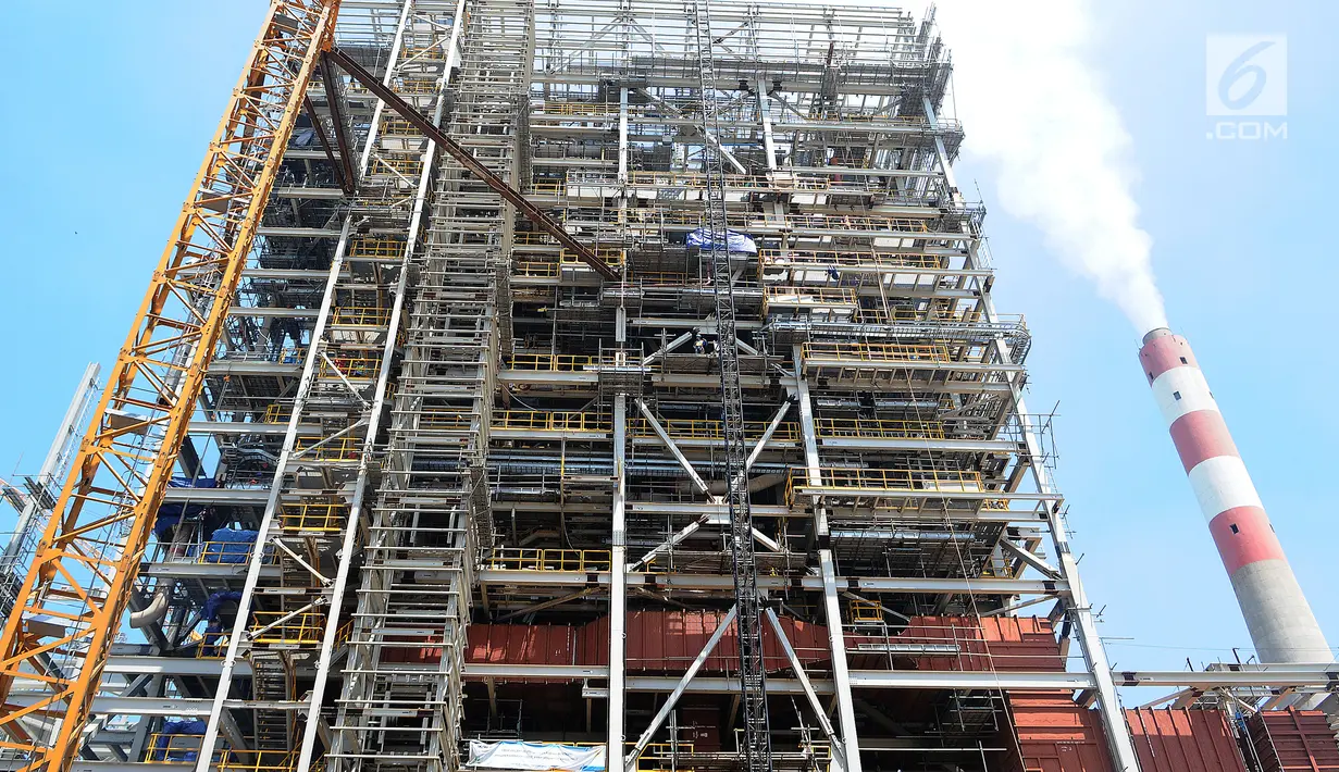 FOTO: Melihat Pembangunan PLTU Lontar 4 yang Siap Beroperasi September ...