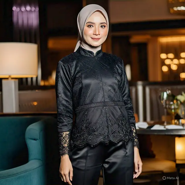 7 Model Atasan Brokat Kekinian Padu Padan Usia 30 Tahun ke Atas