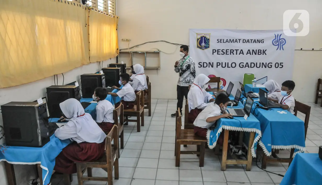 ANBK 2022 Jenjang Sekolah Dasar - Foto Liputan6.com
