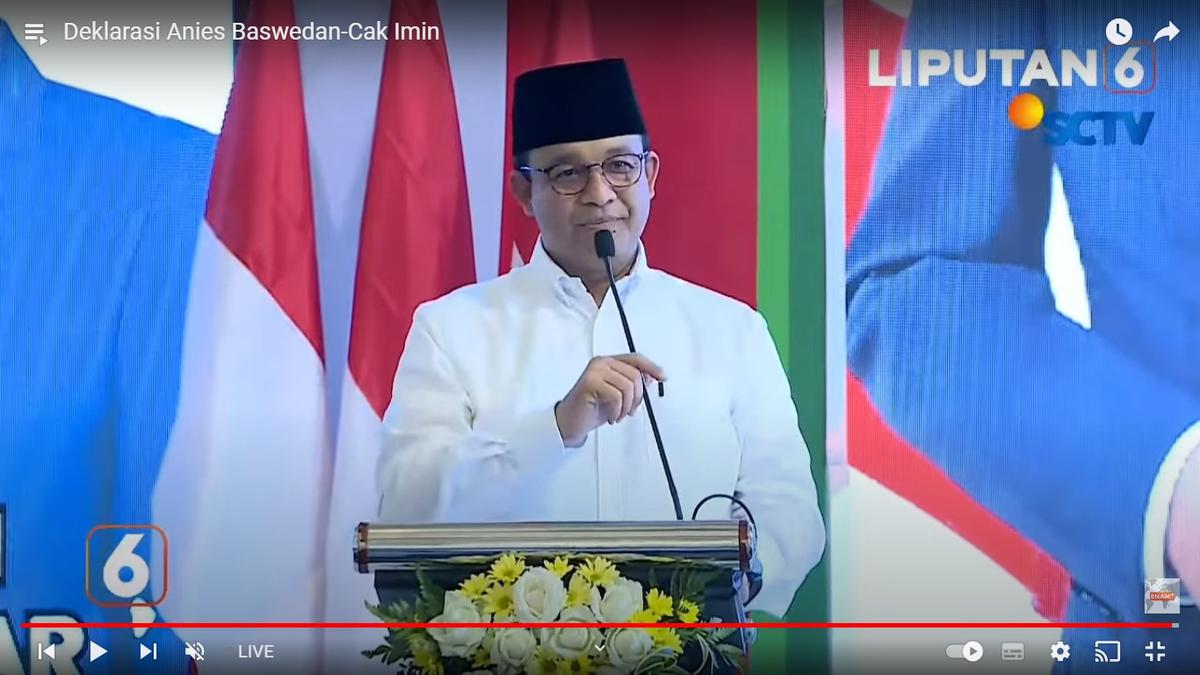 Anies Baswedan: Cak Imin Organisatoris Ulung yang Punya Rekam Jejak ...