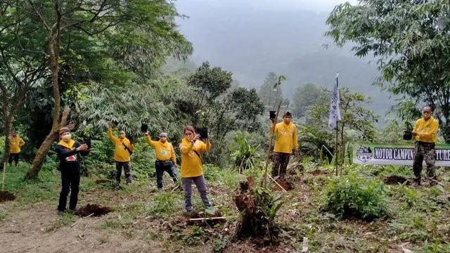 Vera Lasut Kembali Ke Alam dengan Ikut Komunitas Motor Camping ...