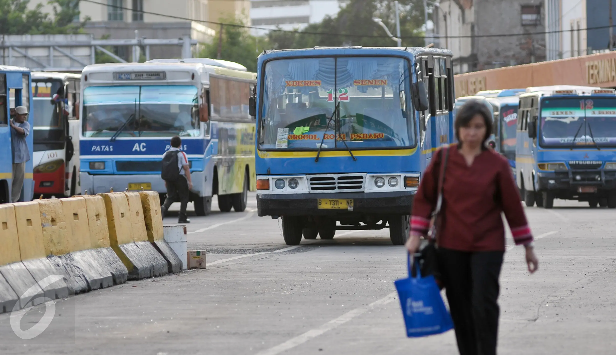 Revitalisasi Terminal Senen Terus Dikaji - Foto Liputan6.com