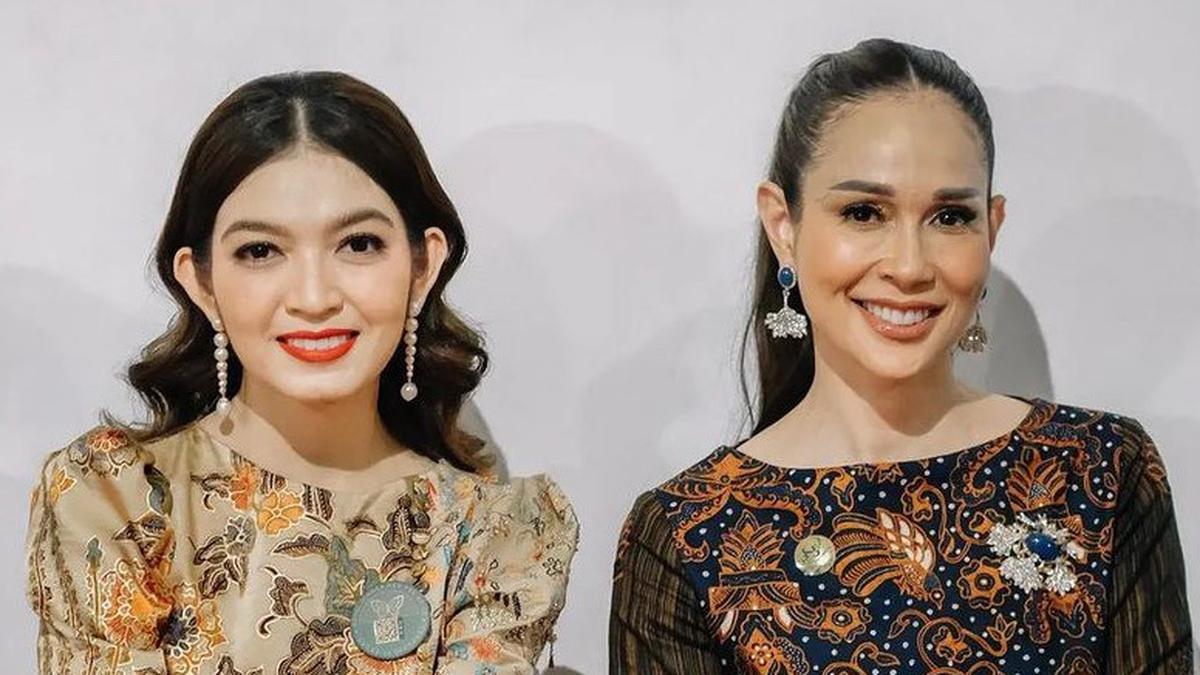 Potret Adu Gaya Istri Pejabat Selvi Ananda dan Loemongga Haoemasan, Elegan Kenakan Kebaya dan ...