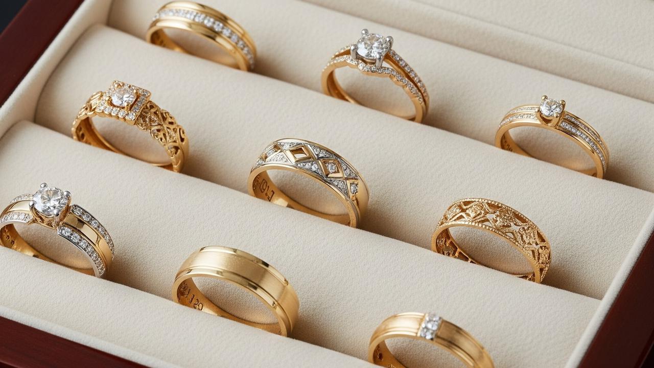 7 Rekomendasi Cincin Emas Elegan untuk Mahar Pernikahan & Cincin Kawin ...