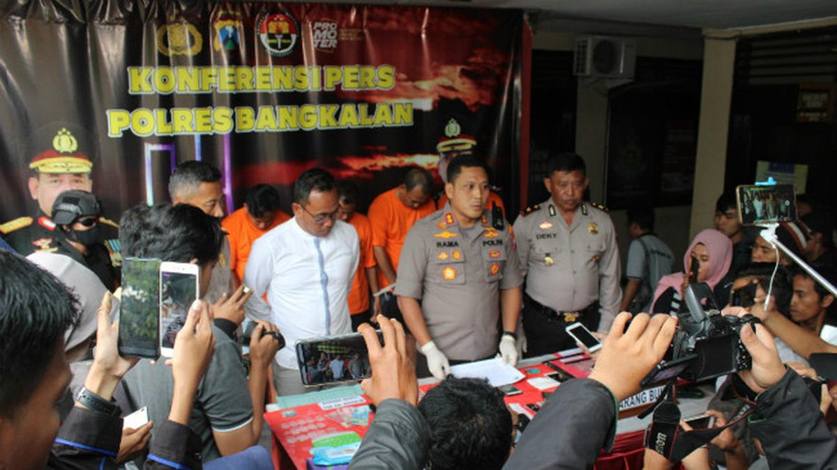 Polisi Di Bangkalan Tangkap Pelaku Narkoba Surabaya