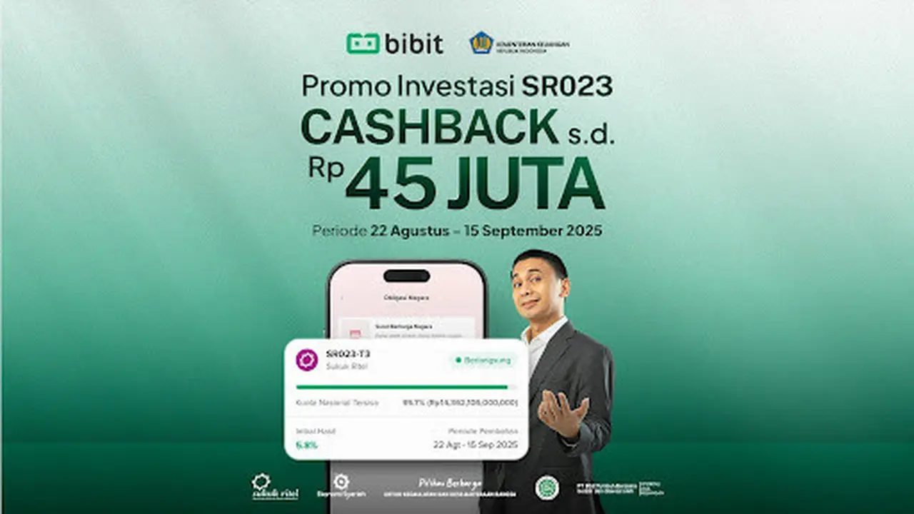 Return 5,95%, Beli SBN SR023 di Bibit Tanpa Biaya Tambahan - Bisnis Liputan6.com