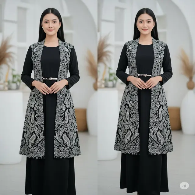 7 Model Rompi Brokat Tanpa Lengan Terbaru 2025, Simak Tips Padu Padan
