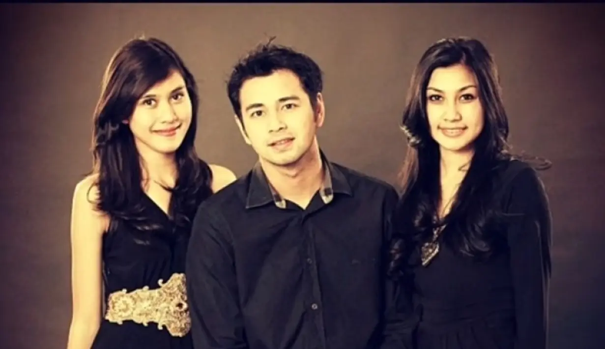 Foto Jadul Raffi Ahmad Bareng Syahnaz dan Nisya Ahmad, Kakak Beradik ...