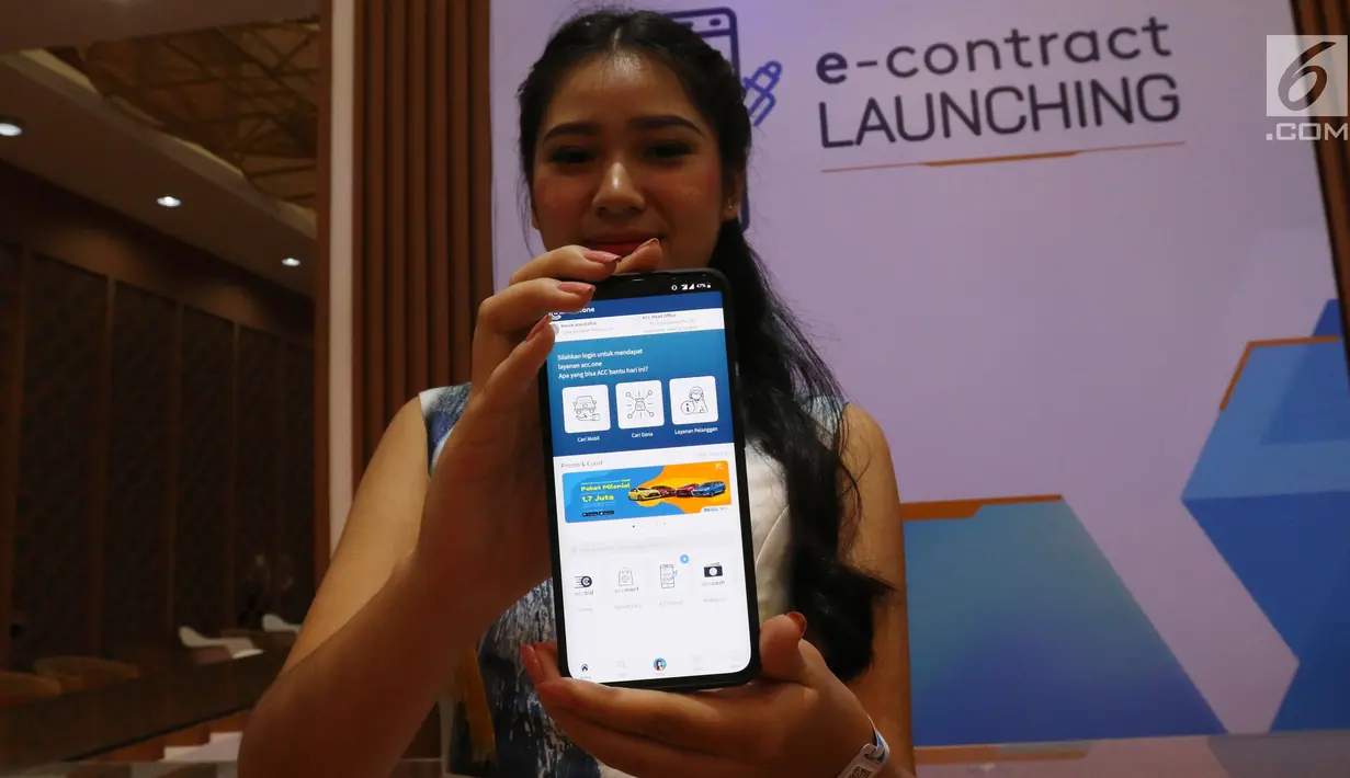 FOTO: Permudah Pelanggan dan Diler dengan Aplikasi E-Contract - Foto ...