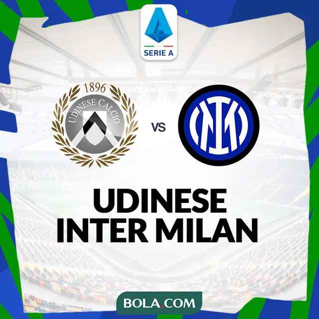 Link Live Streaming Liga Italia di Vidio Malam Ini: Udinese Vs Inter Milan - Dunia Bola.com