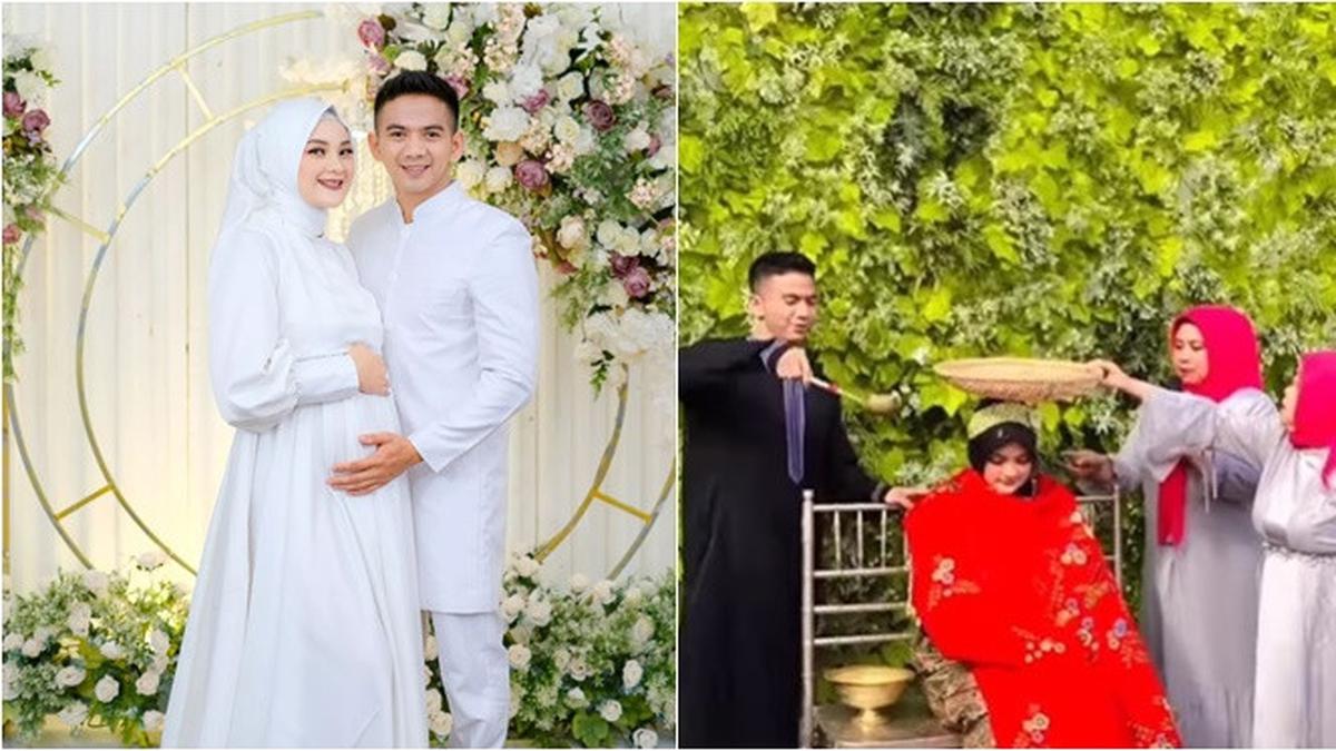6 Momen Acara 7 Bulanan Kehamilan Syifa Istri Ridho DA, Gelar Pengajian ...