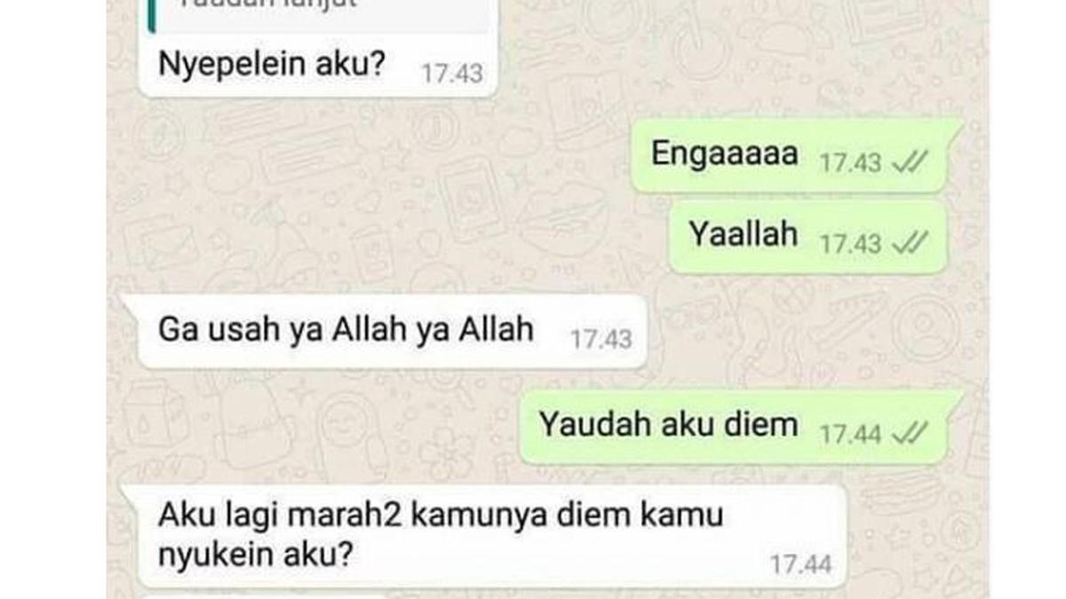5 Chat Kocak yang Buktikan Kalau Pria Selalu Salah di Mata Wanita ...