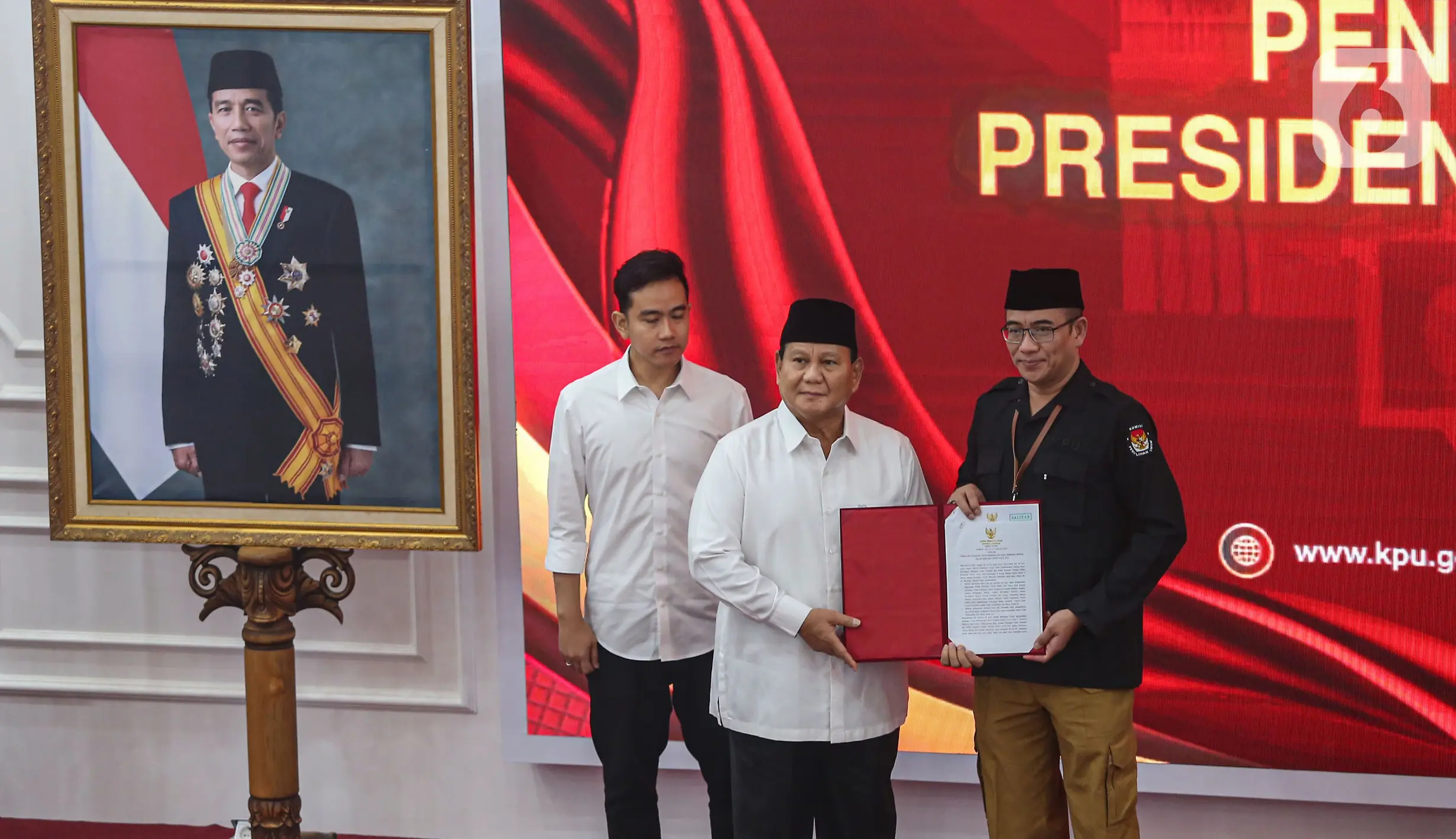 Resmi Kpu Ri Tetapkan Prabowo Gibran Sebagai Presiden Dan Wakil