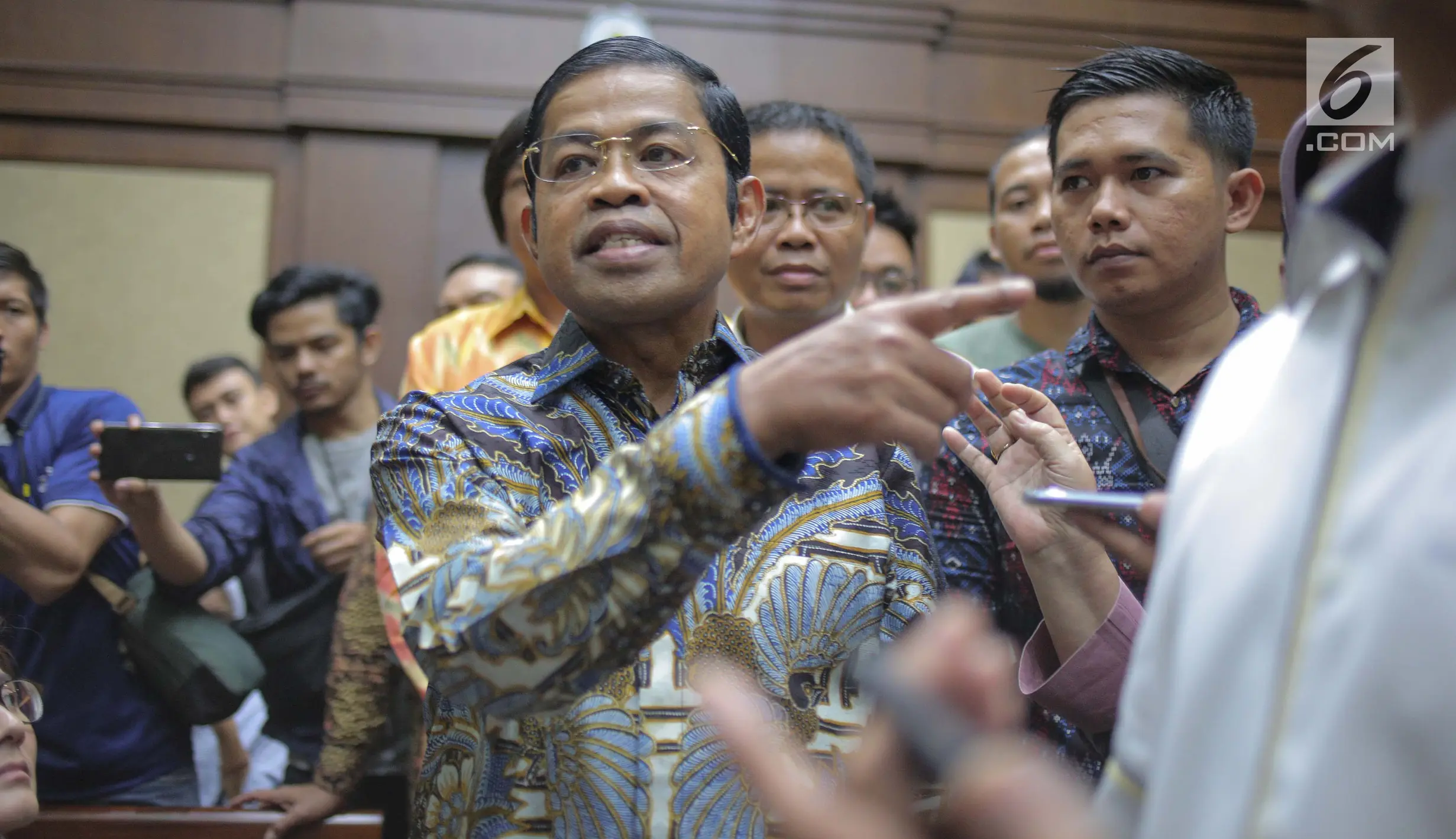 FOTO: Idrus Marham Divonis Tiga Tahun Penjara - Foto Liputan6.com