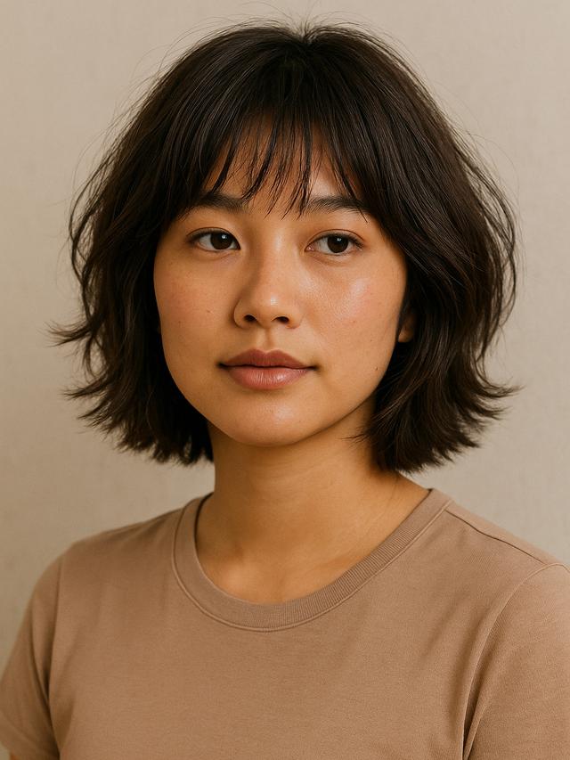 9 Model Rambut Bob 2025 untuk Rambut Mengembang, Tampil Modis dan Elegan