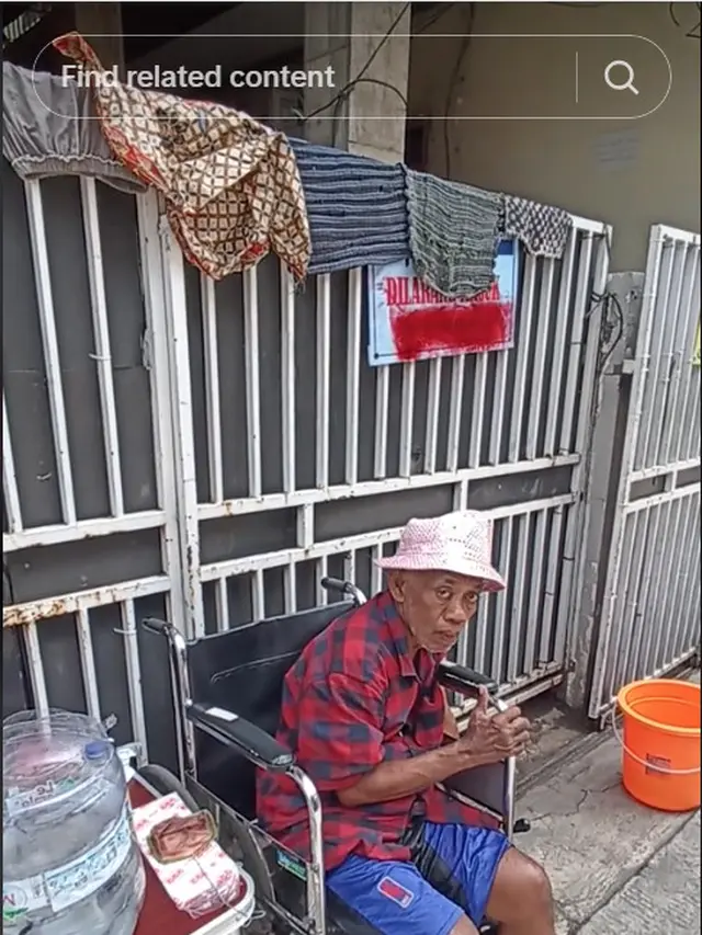 6 Potret Terbaru Pak Tarno Kondisinya Bikin Prihatin, Jualan Ikan ...