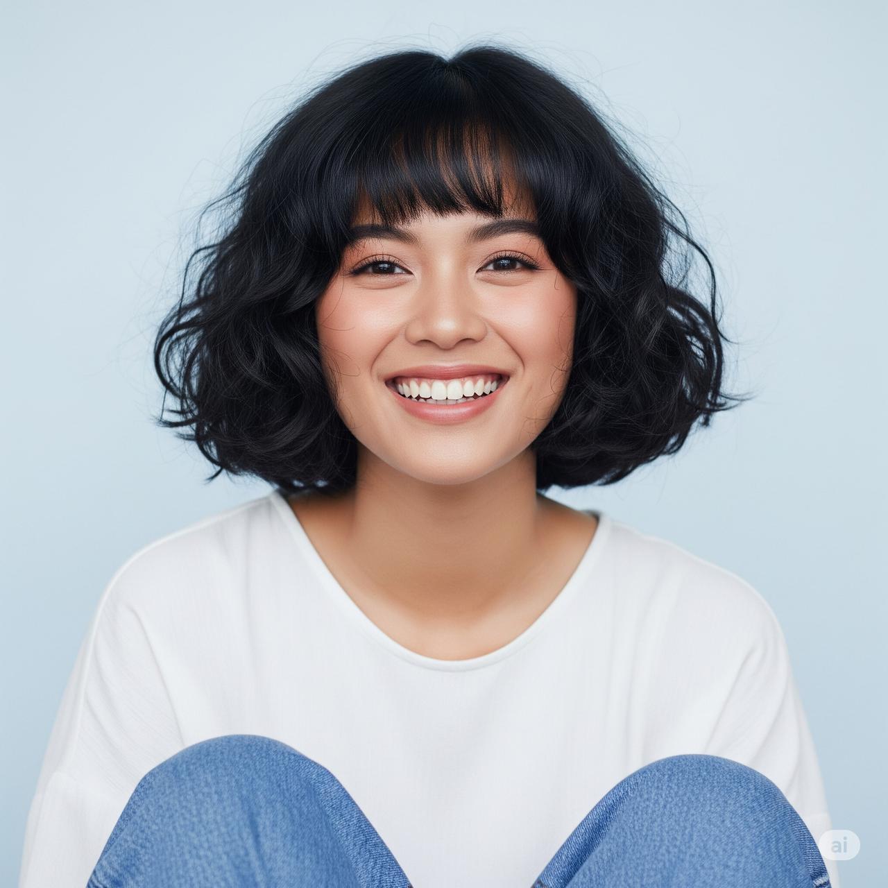 9 Model Rambut Keriting Mengembang untuk Wanita Kekinian 2025 ...